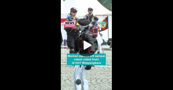 Melihat Parade K9 sampai Robot-Robot Polri