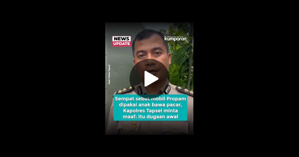 Kapolres Tapsel Klarifikasi soal Kasus Mobil Propam