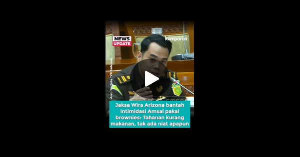 Jaksa Wira Arizona Bantah Intimidasi Amsal Pakai Brownies