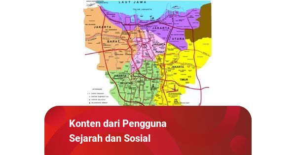 peta jakarta dan sekitarnya