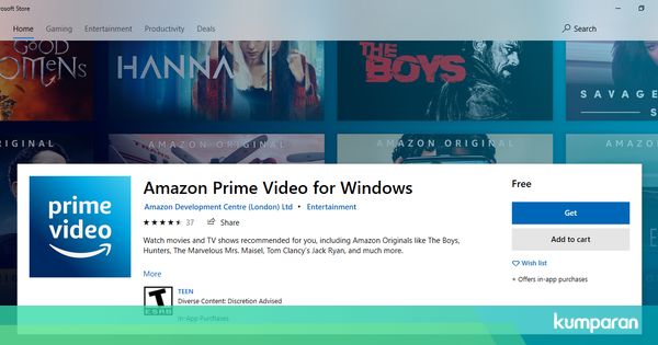 Amazon Prime Video Punya Aplikasi untuk PC Windows 10, Ini Cara ...