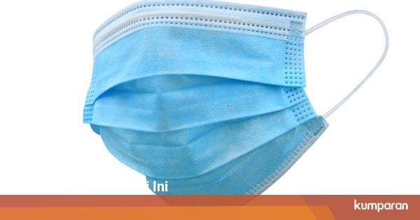 2 Bahan yang Bisa Jadi Pengganti Masker Bedah - kumparan.com
