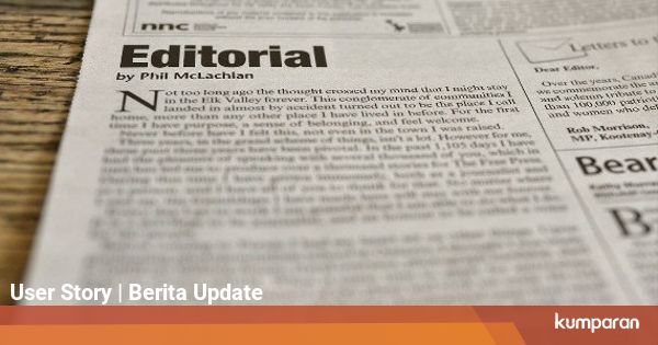 Teks Editorial Pengertian Ciri Ciri Dan Struktur Kumparan