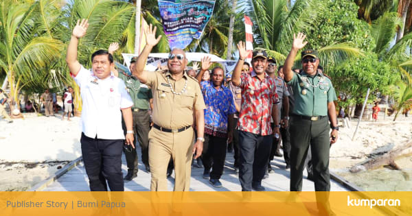 Jaga Pulau Terluar, Pemerintah Tancapkan Tugu Perbatasan di Pulau Fani ...