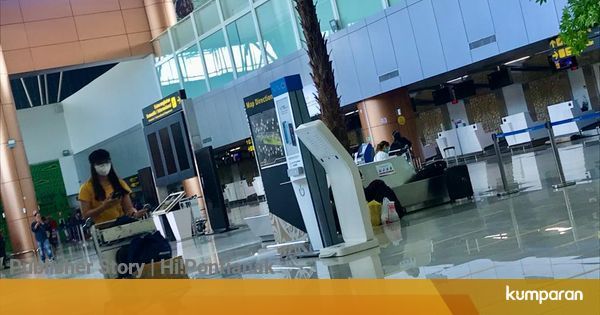 Foto: Suasana Bandara Supadio Pontianak Setelah Penerbangan Dibuka ...