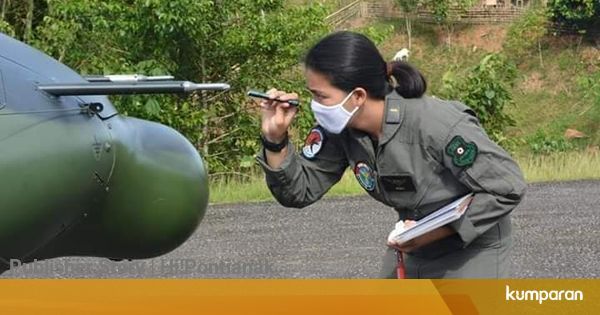 Mengenal Letda Alberta Injilia, Kowad Penerbang Pertama dari Sekadau ...