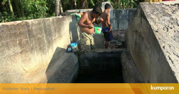 Di Brebes, Ada Sumur Bor Zaman Belanda Yang Masih Keluar Air di Musim ...