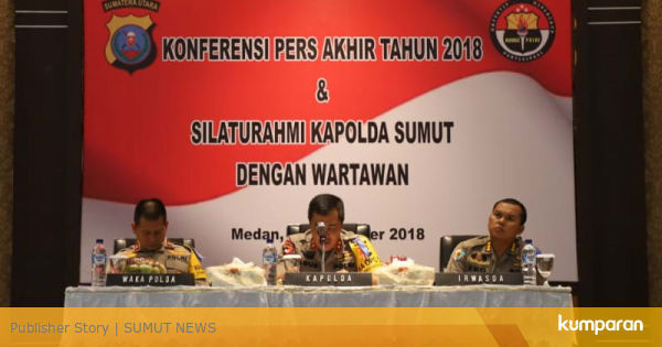 Angka Kejahatan di Sumatera Utara Menurun Sepanjang 2018 - kumparan.com